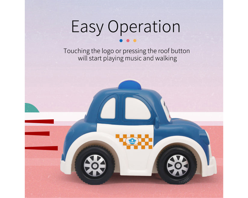 Rocking Police Car with Music, Light