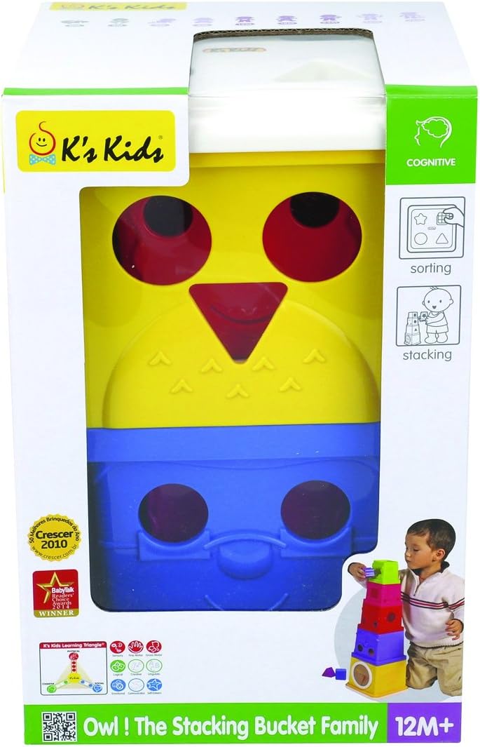 K's Kids Owl! The Stacking Bucket Family