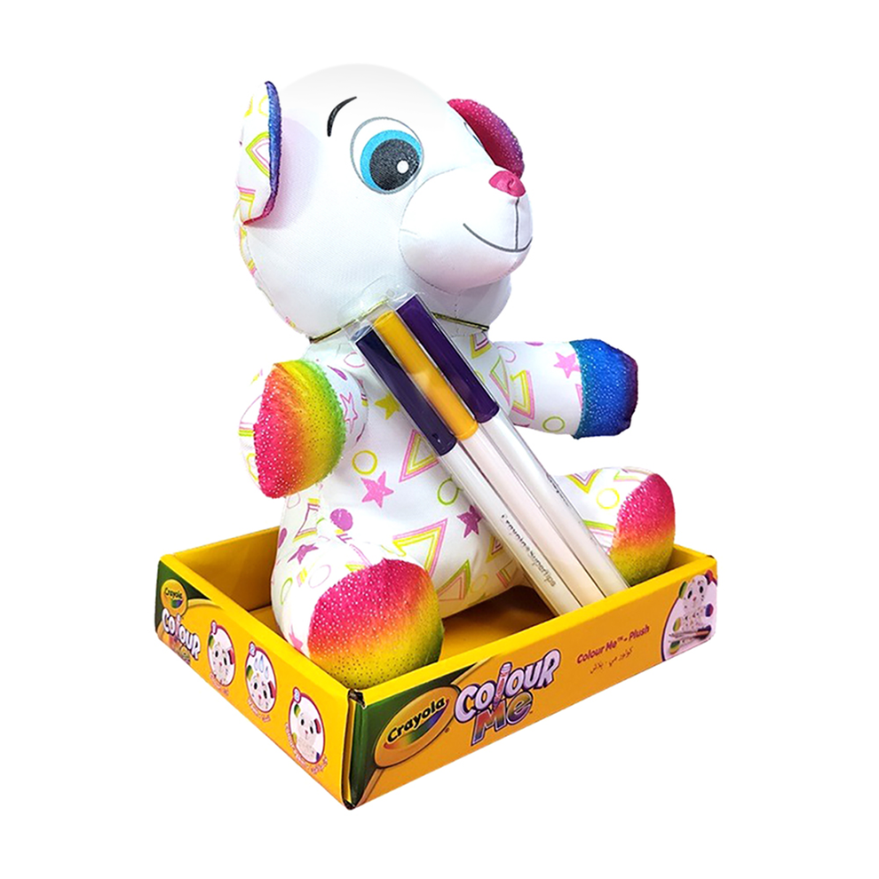 Crayola Colour Me Plush Bear