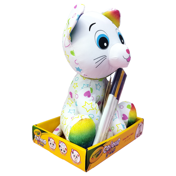 Crayola Colour Me Plush Cat