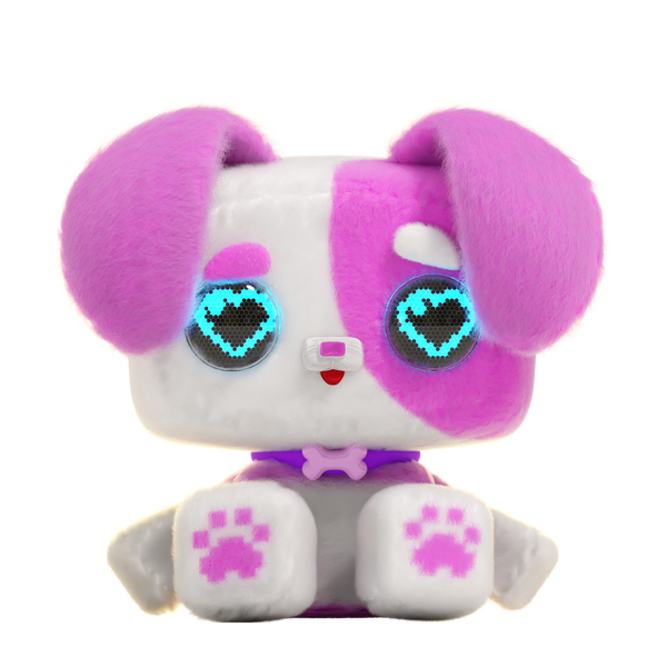 Pixel Hugs Electronic Plush ( pack/White)