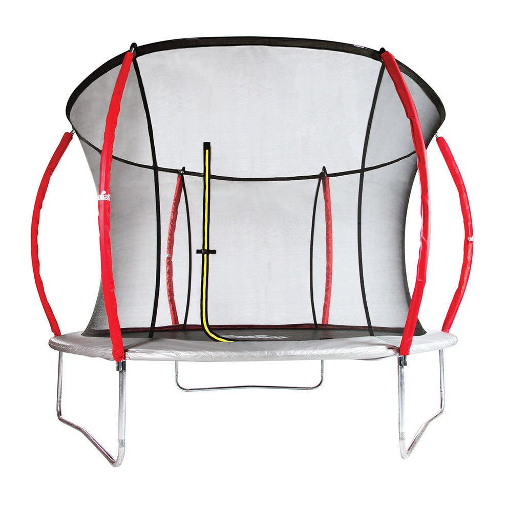 Goliath Epic 8ft Curved Trampoline with Enclosure