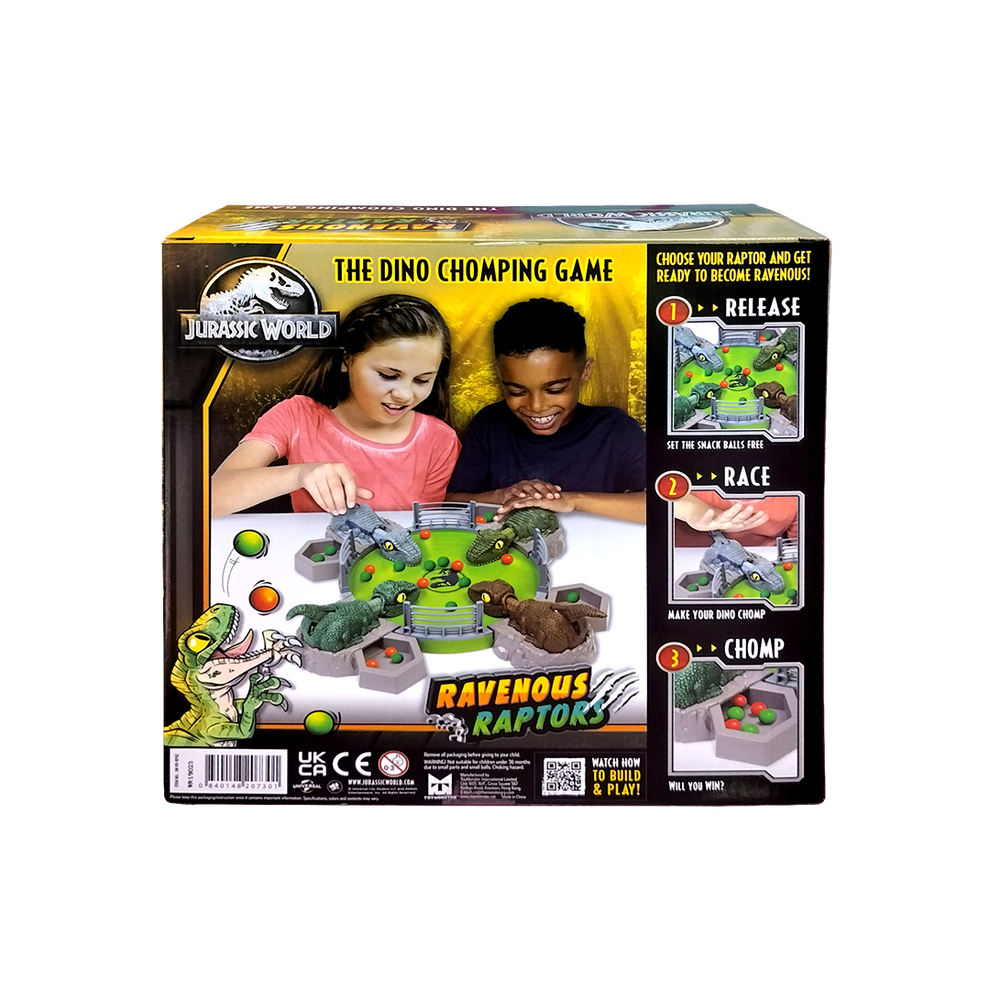 Jurassic Ravenous Raptors Game