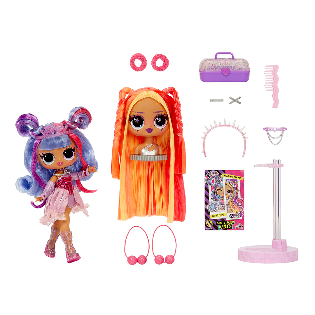 LOL Surprise Tweens Swap Fashion Doll [Buns-2-Braids Bailey]