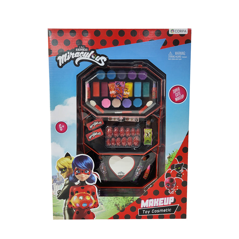 Miraculous 3 Decks Big Octagonal Cosmetic Case