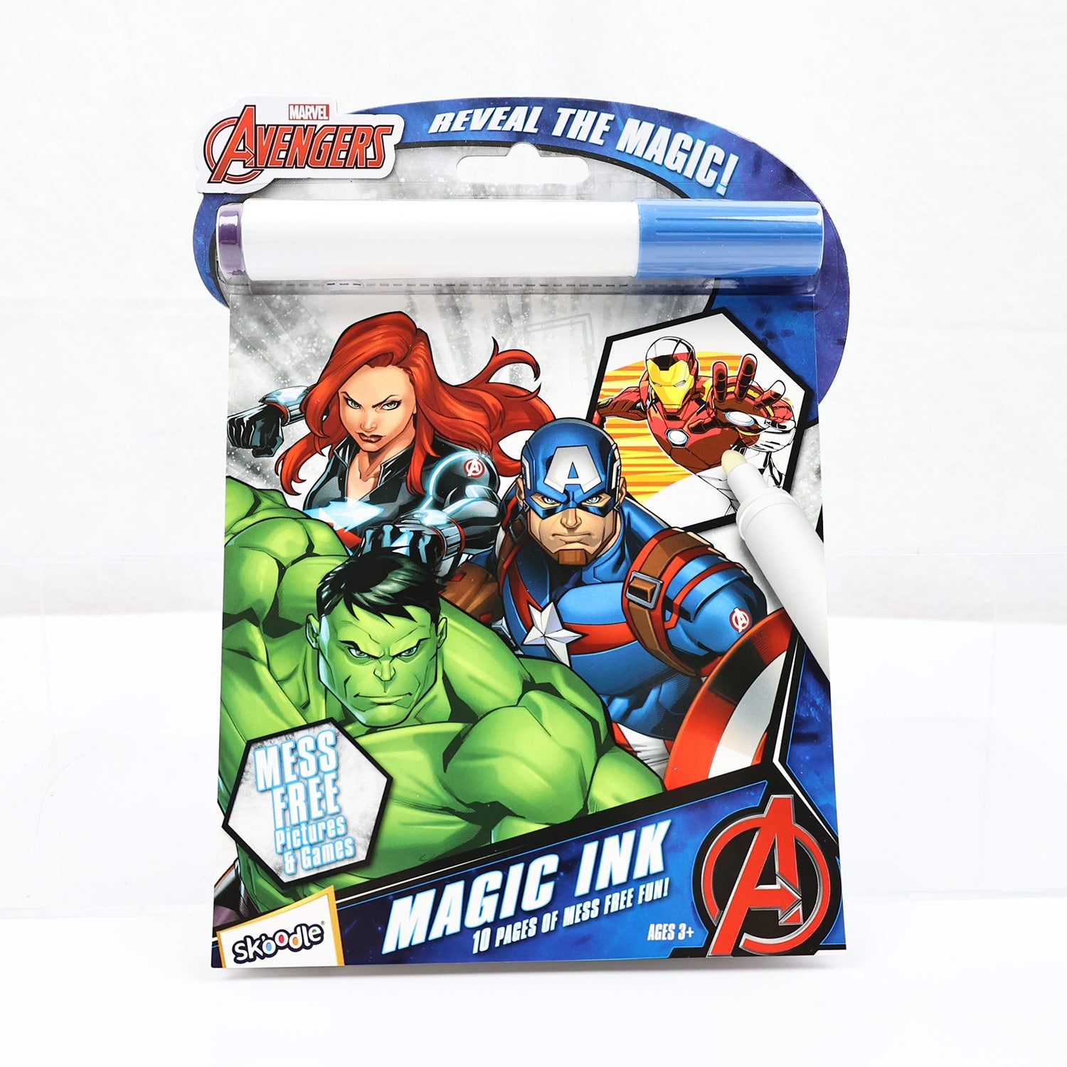 Marvel Avengers Magic Ink Book