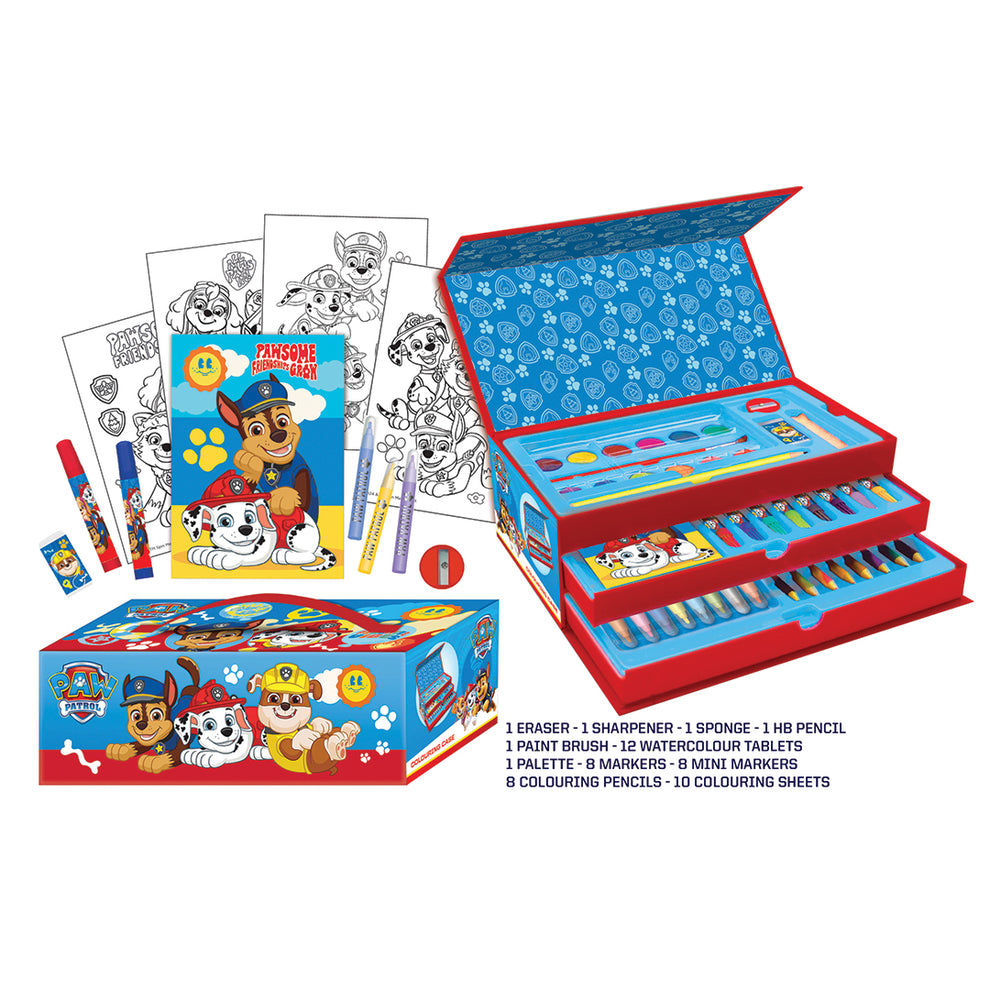 Paw Patrol Colouring Case
