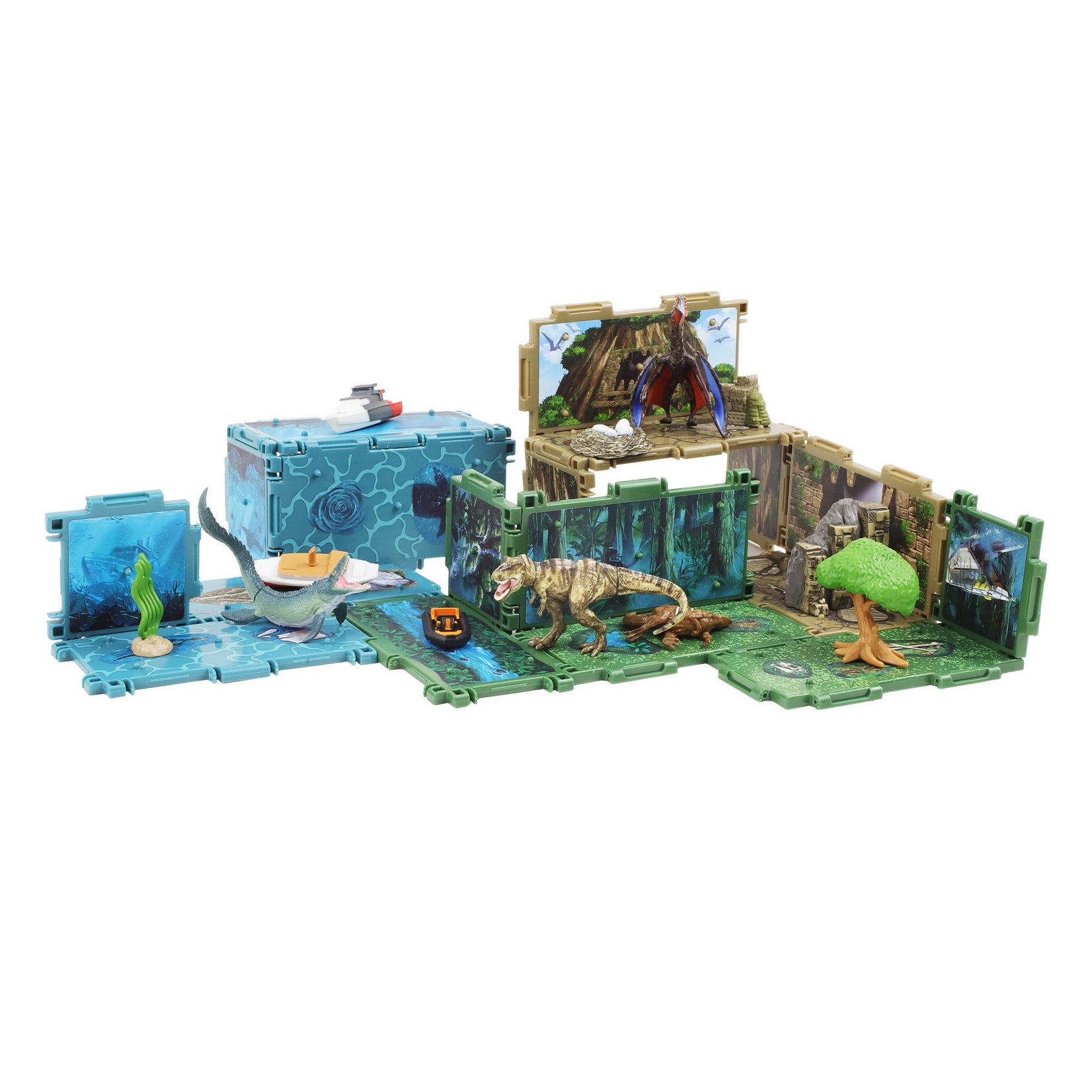 Jurassic World Rebirth Captivz Dinorama - T-rex