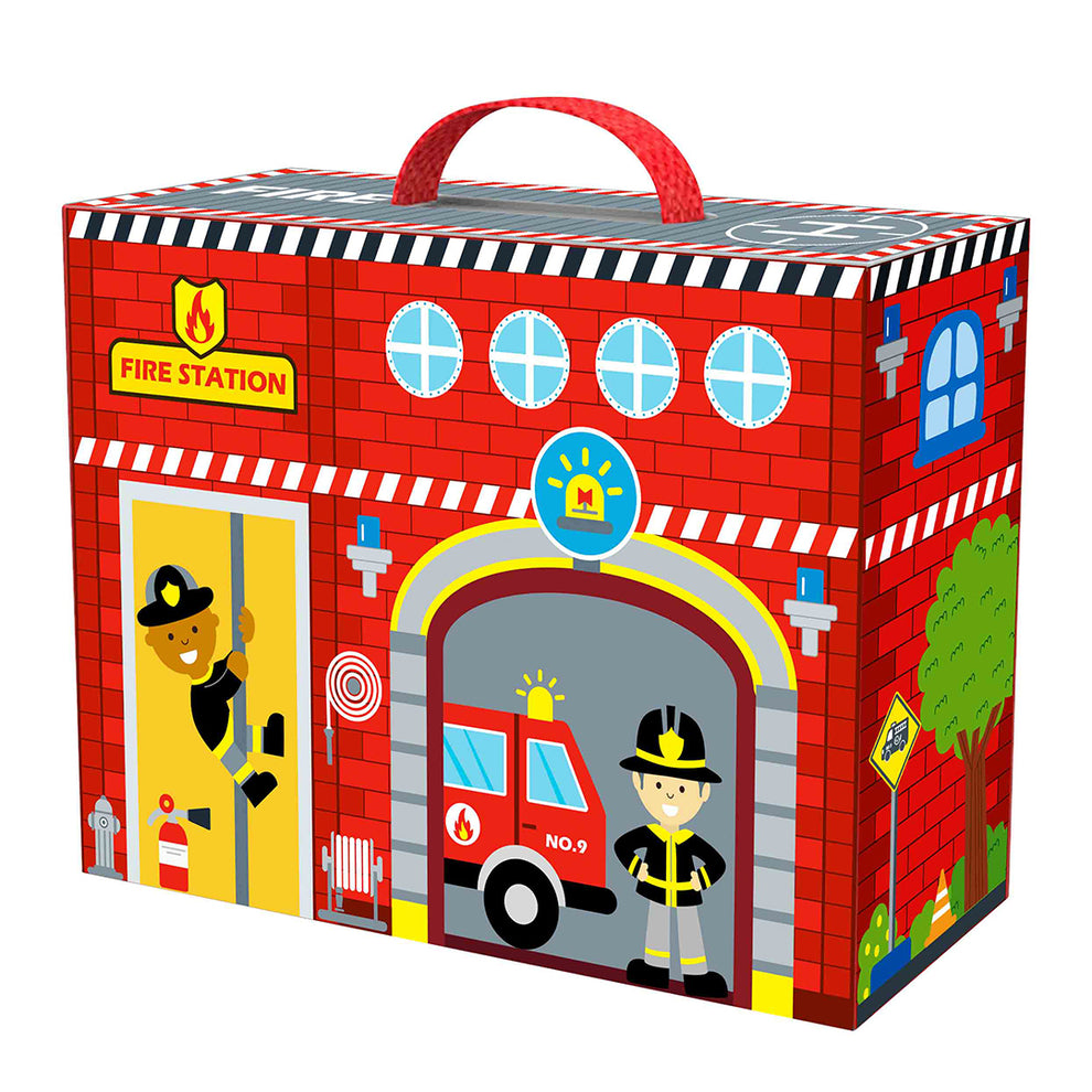 Tooky Toy Fire Station Box