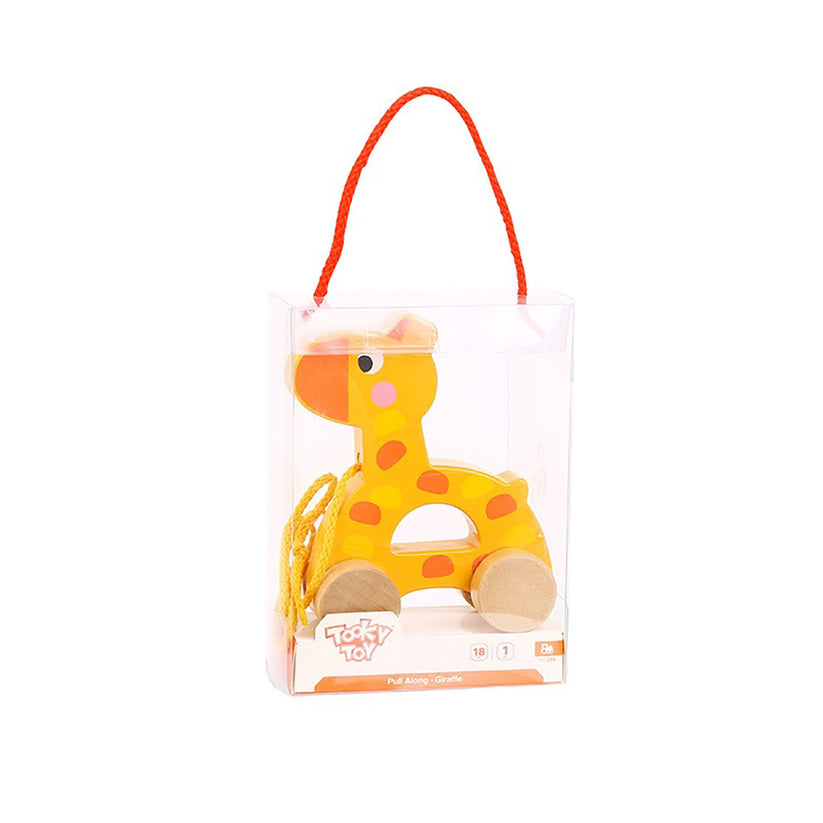Tooky Toy Pull Along - Giraffe