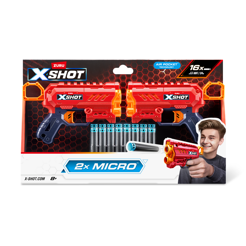 X-Shot Excel Micro 2.0 - 2 pack